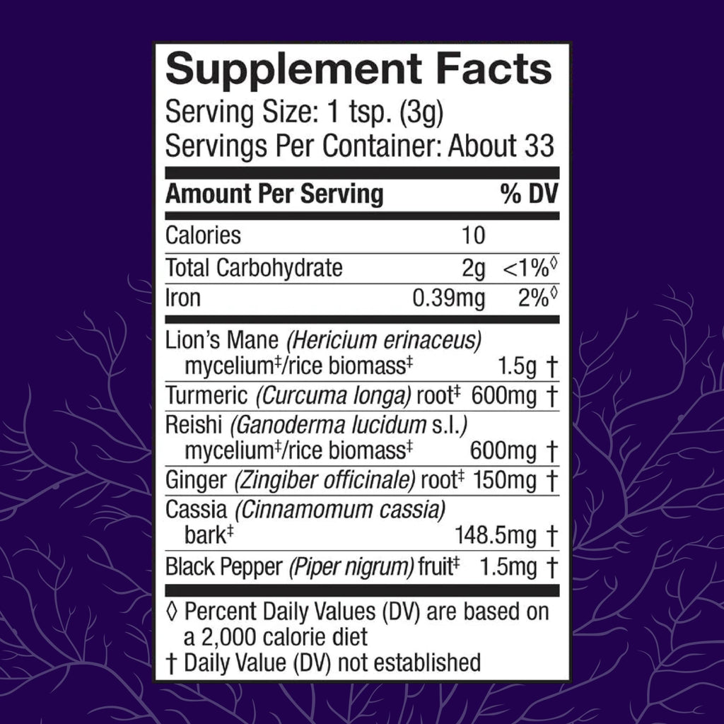 Immune boosting Reishi mushrooms powder