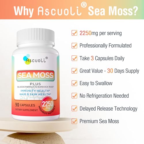immune-boosting sea moss capsules