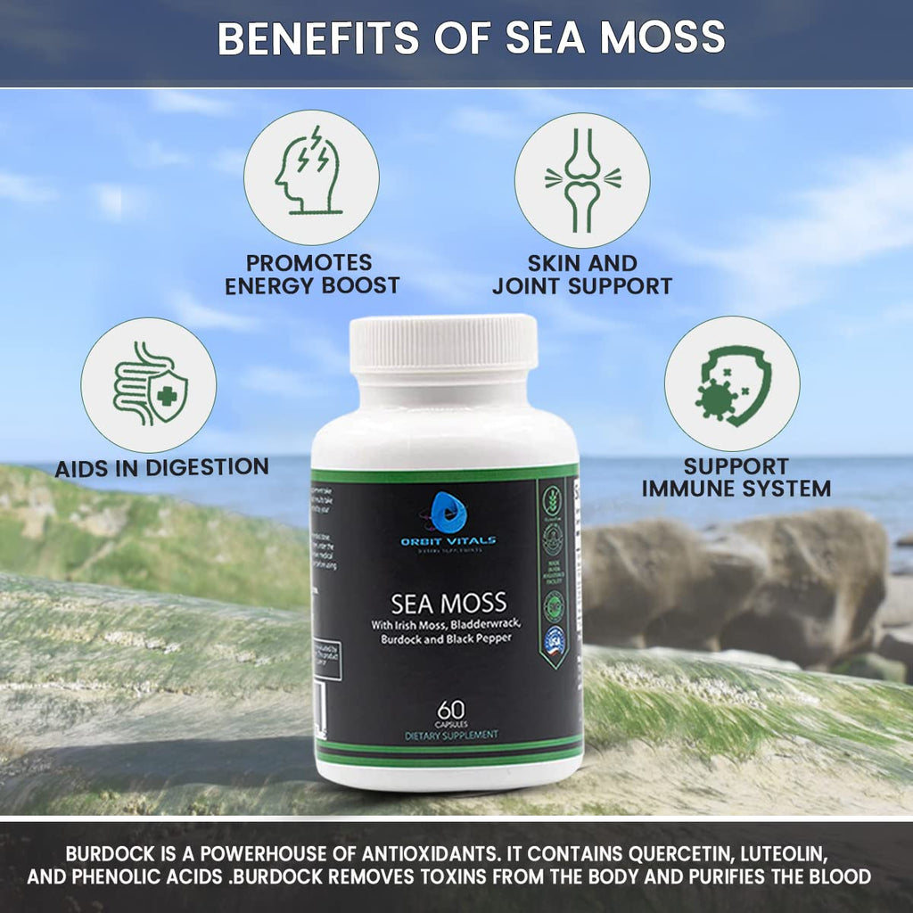 Immune-boosting Sea Moss supplement