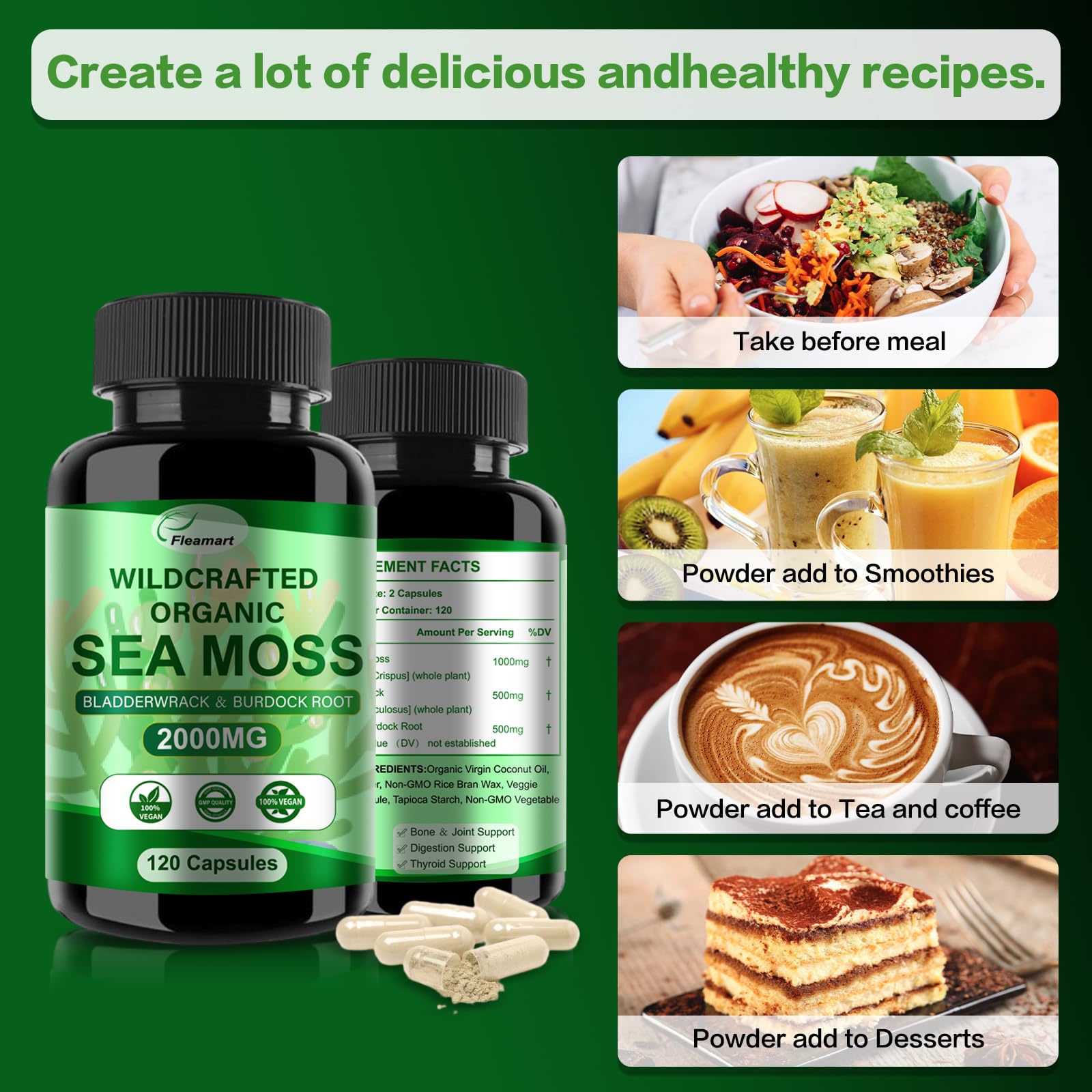 immune-boosting sea moss supplement