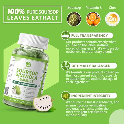 immune boosting soursop gummy vitamins