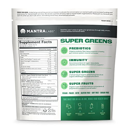 immune-boosting super greens blend