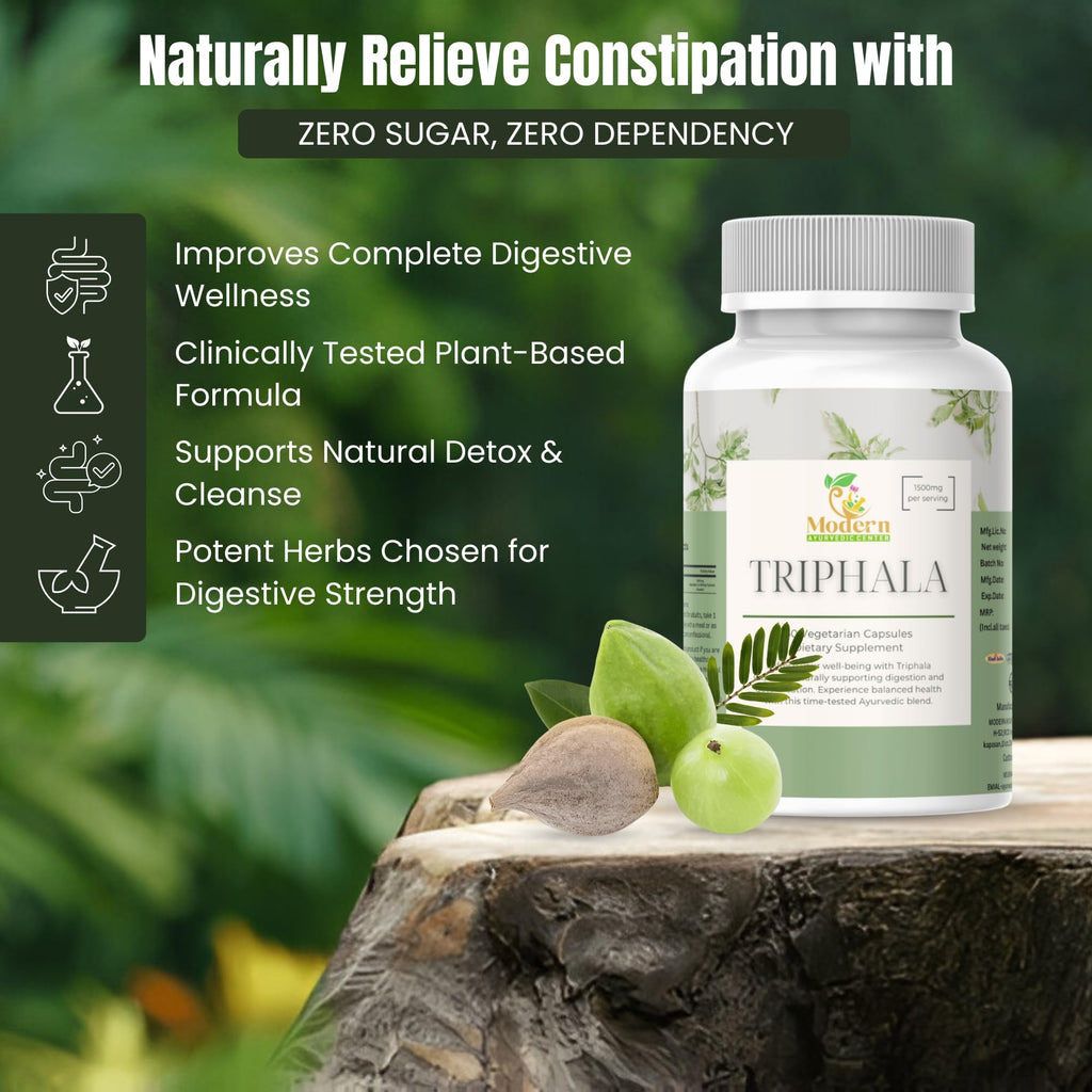Immune boosting triphala supplement