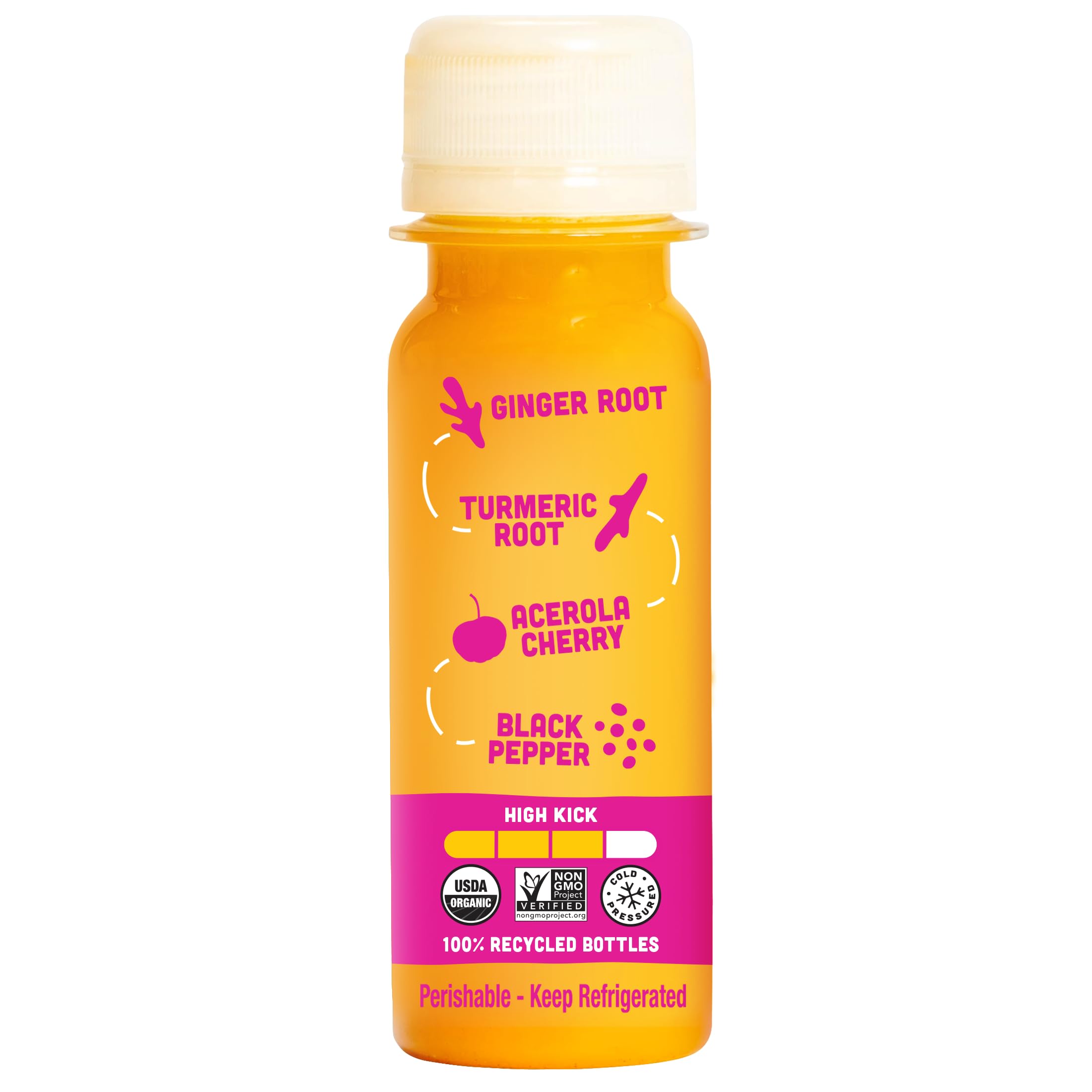 Immune-boosting turmeric and ginger shot