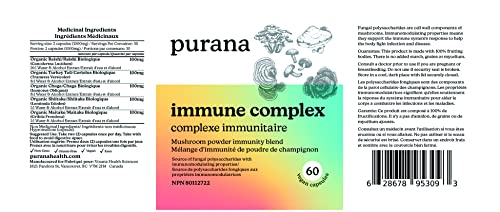 Immune complex mushroom capsules