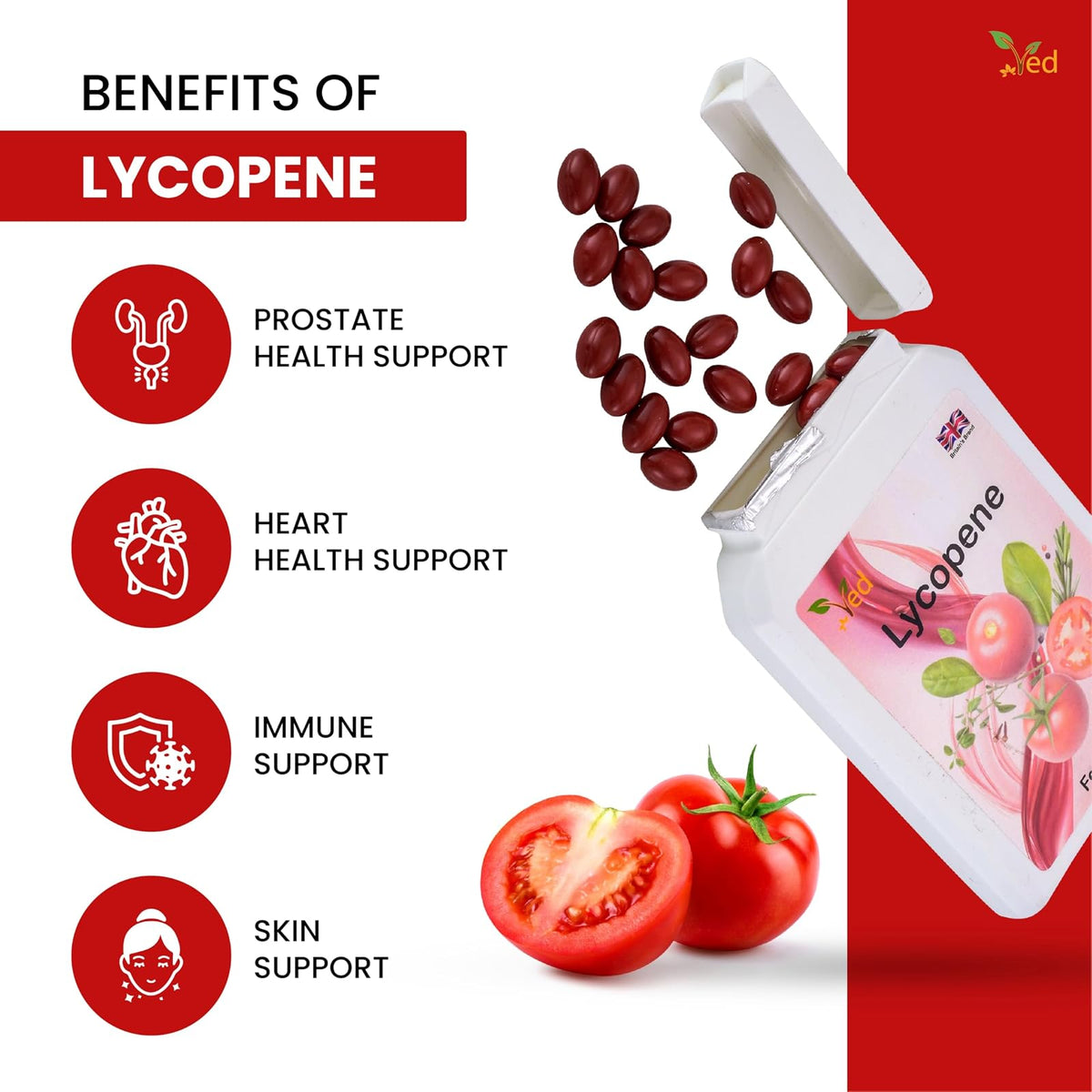 immune health booster with Ved Lycopene
