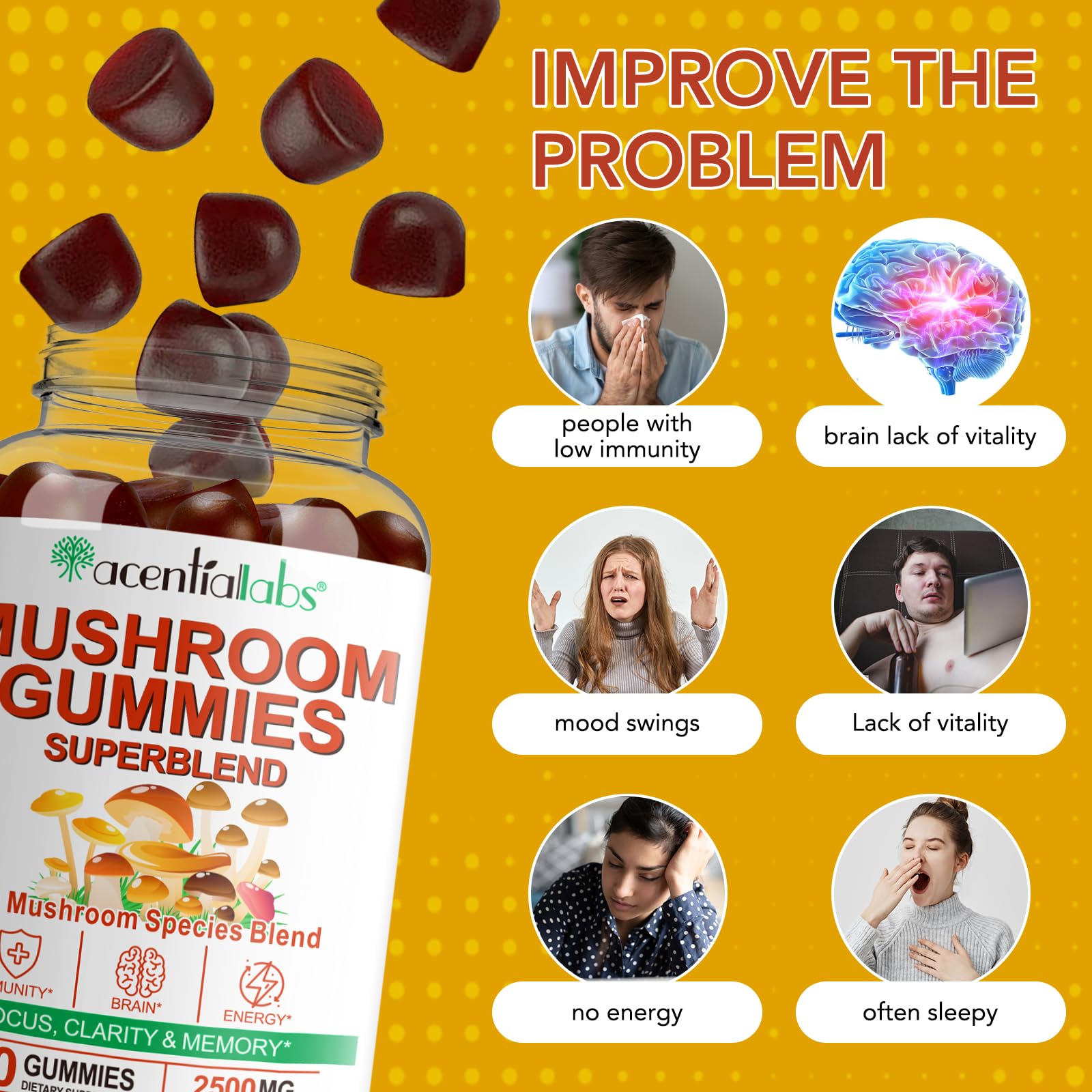 immune health mushroom chews