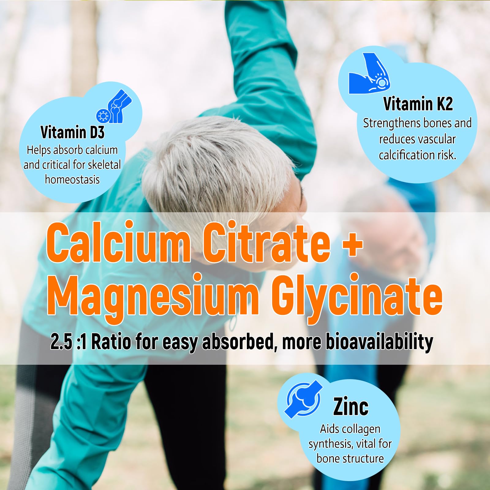 immune health support with calcium