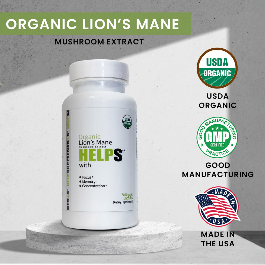 Immune health support with Lion's Mane mushrooms