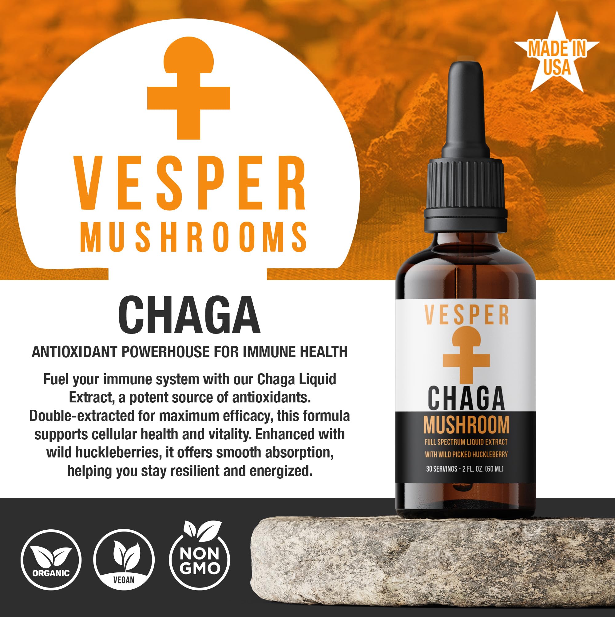 Immune health with Chaga extract