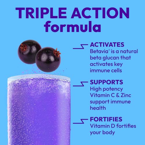 immune health with Emergen-C elderberry