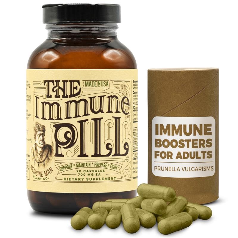 Immune Pill with Elderberry Benefits