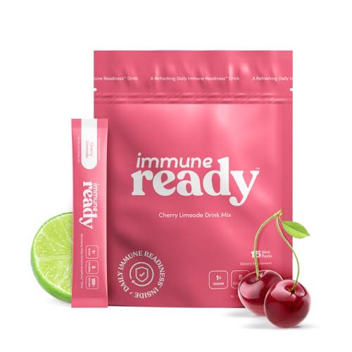 Immune Ready Cherry Limeade drink mix