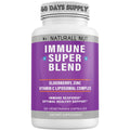 Immune Super Blend elderberry capsules
