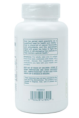 immune support acai extract softgels