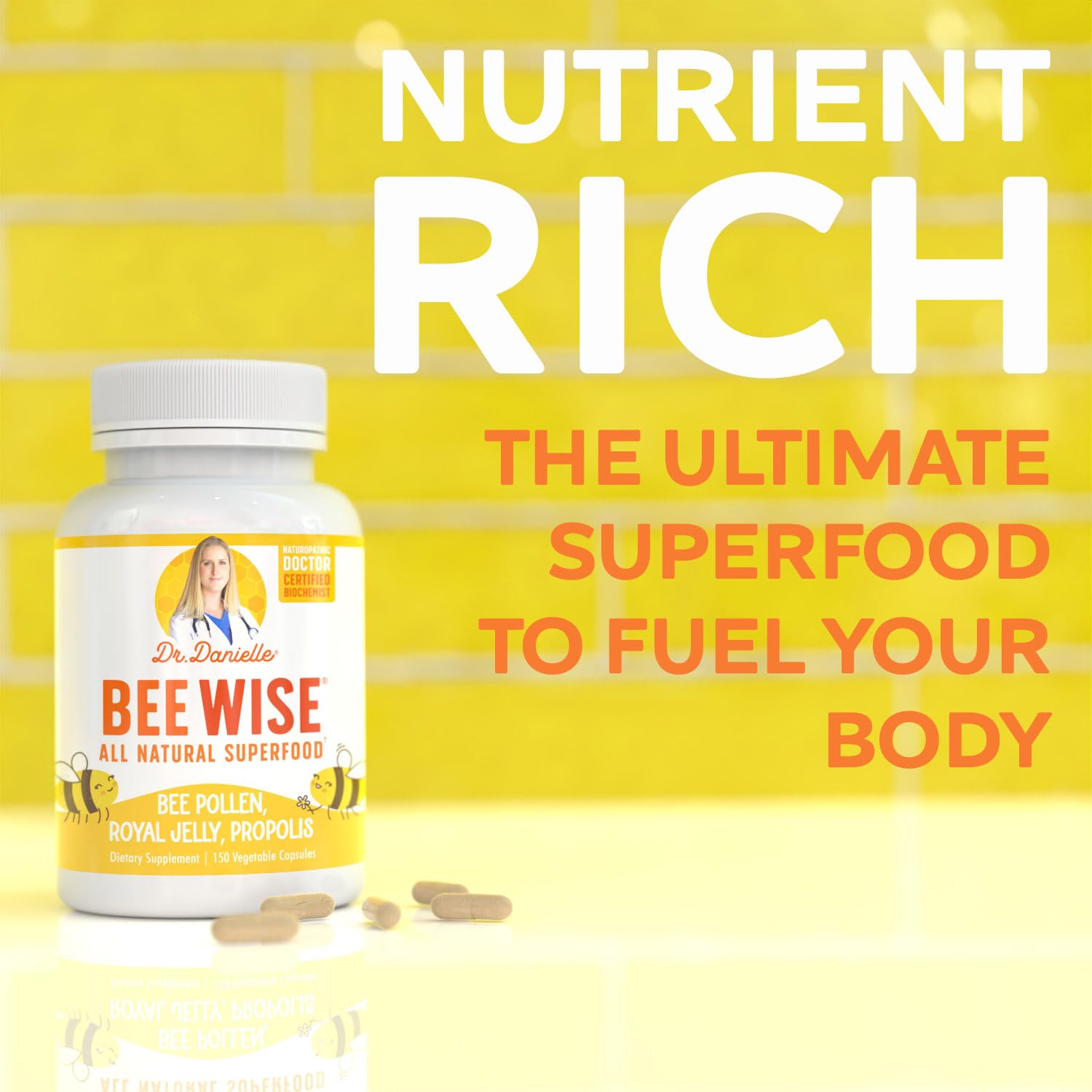 immune support bee pollen supplement