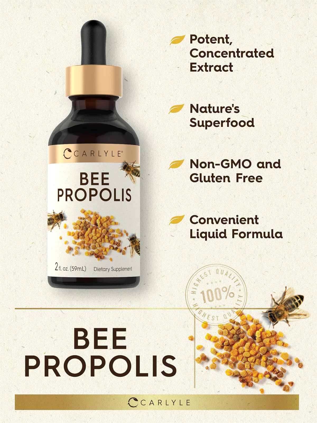 immune support bee propolis tincture