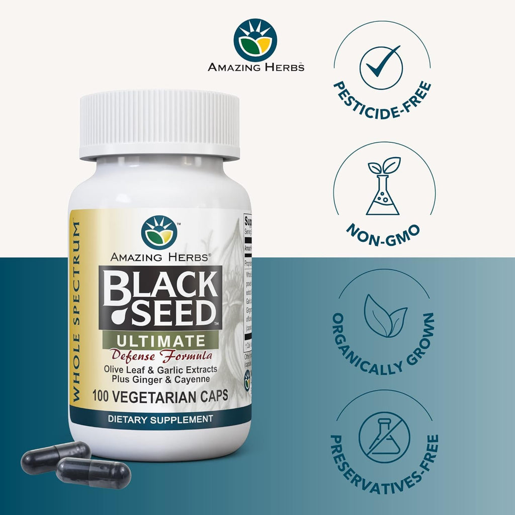 immune support black seed capsules
