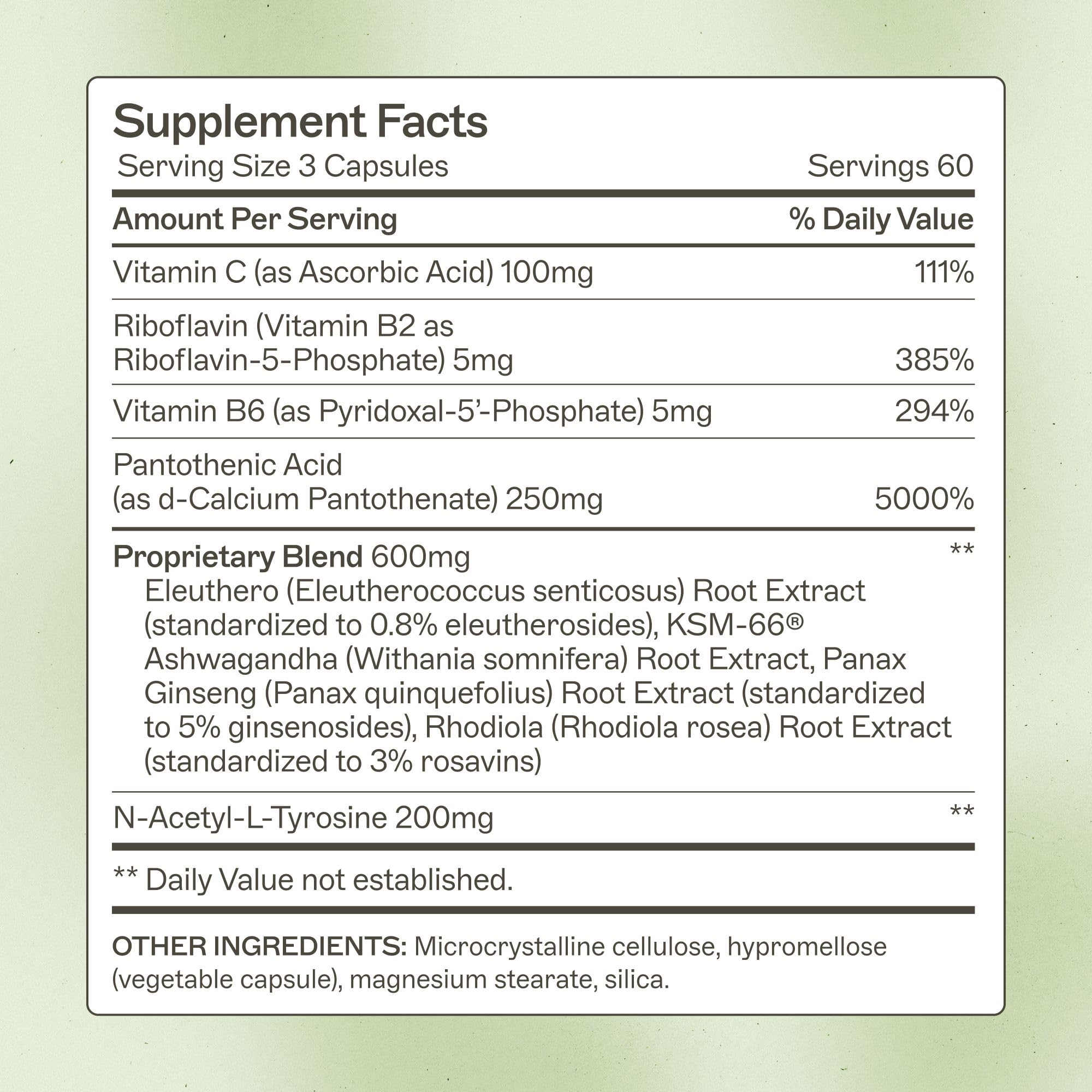 immune support blended vitamin formula