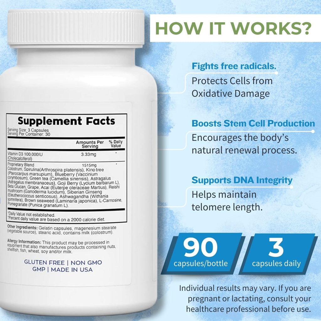 immune support blended vitamin formula