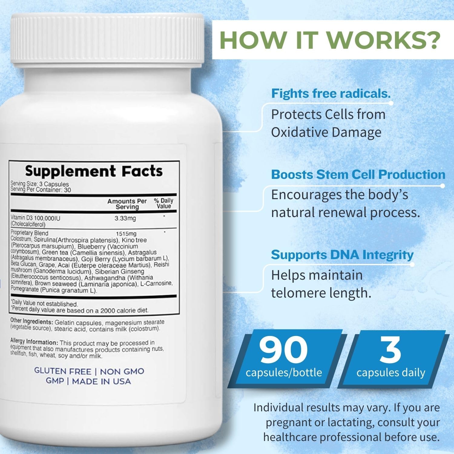 immune support blended vitamin formula