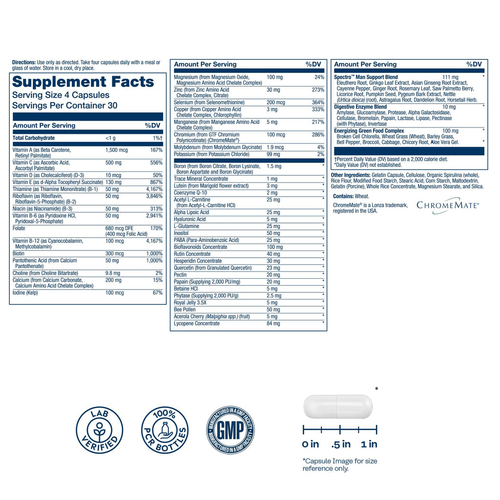 immune support blended vitamin formula