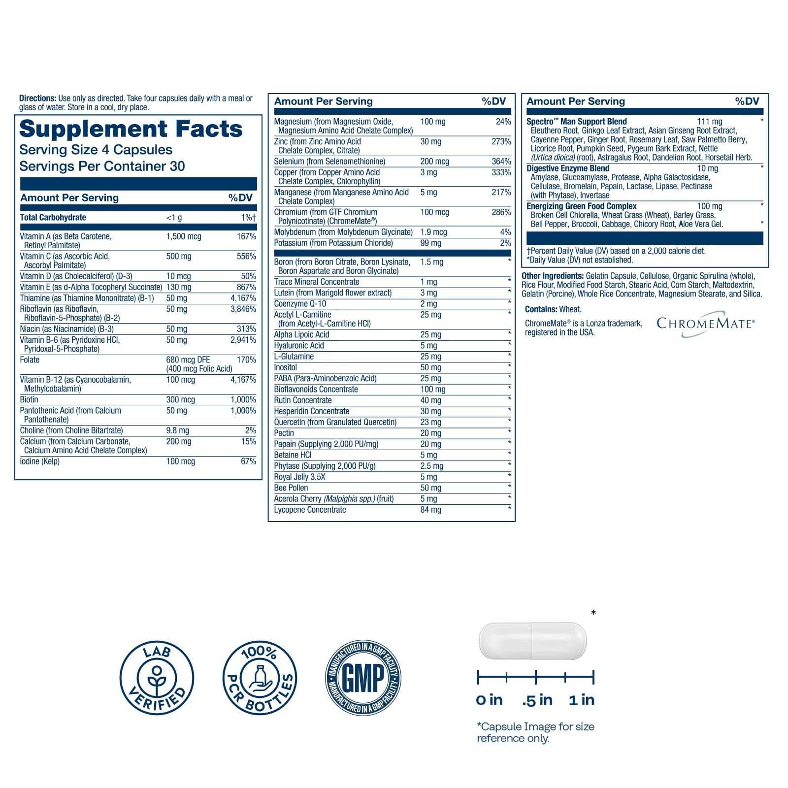 immune support blended vitamin formula