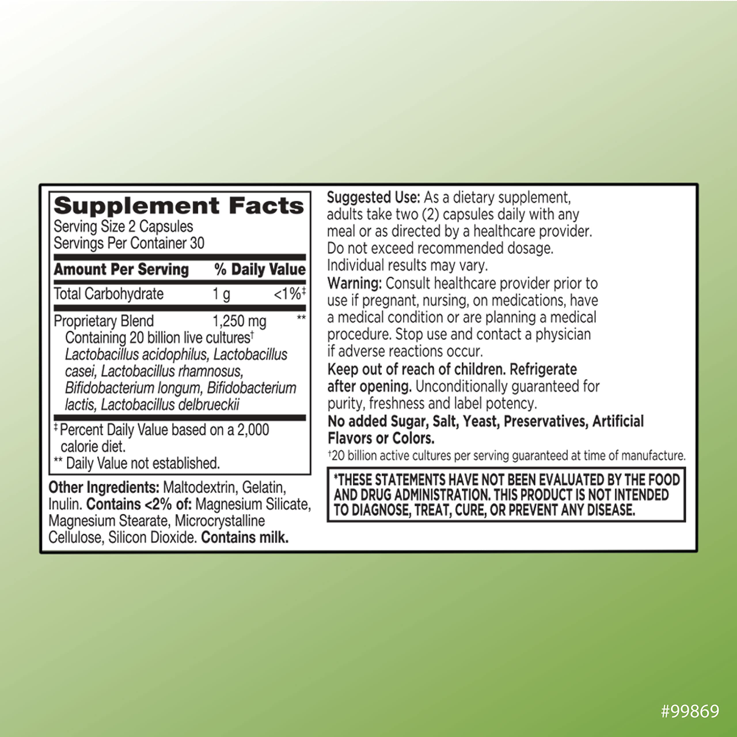 immune support blended vitamin formula