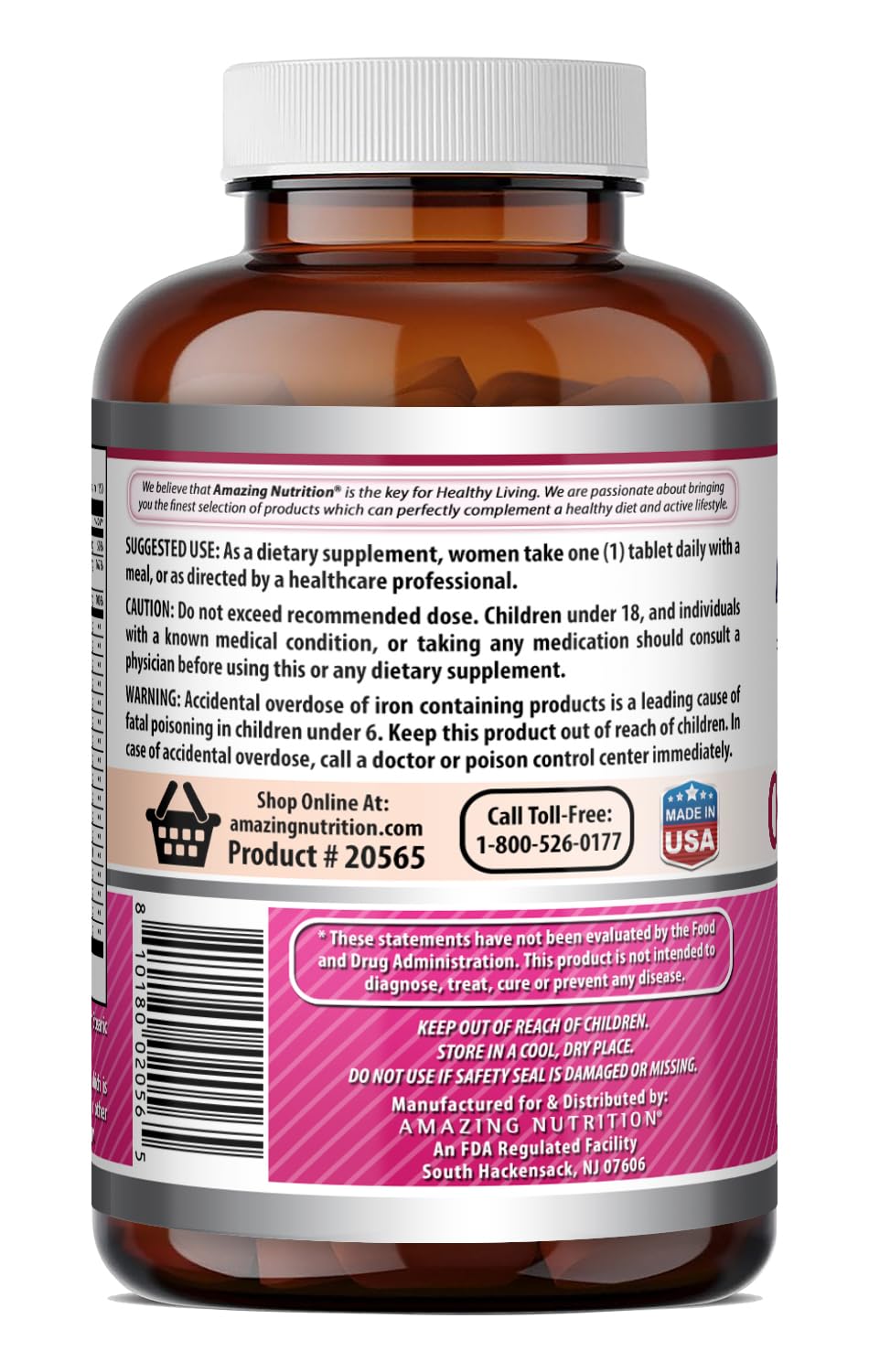 immune support blended vitamin & mineral supplements