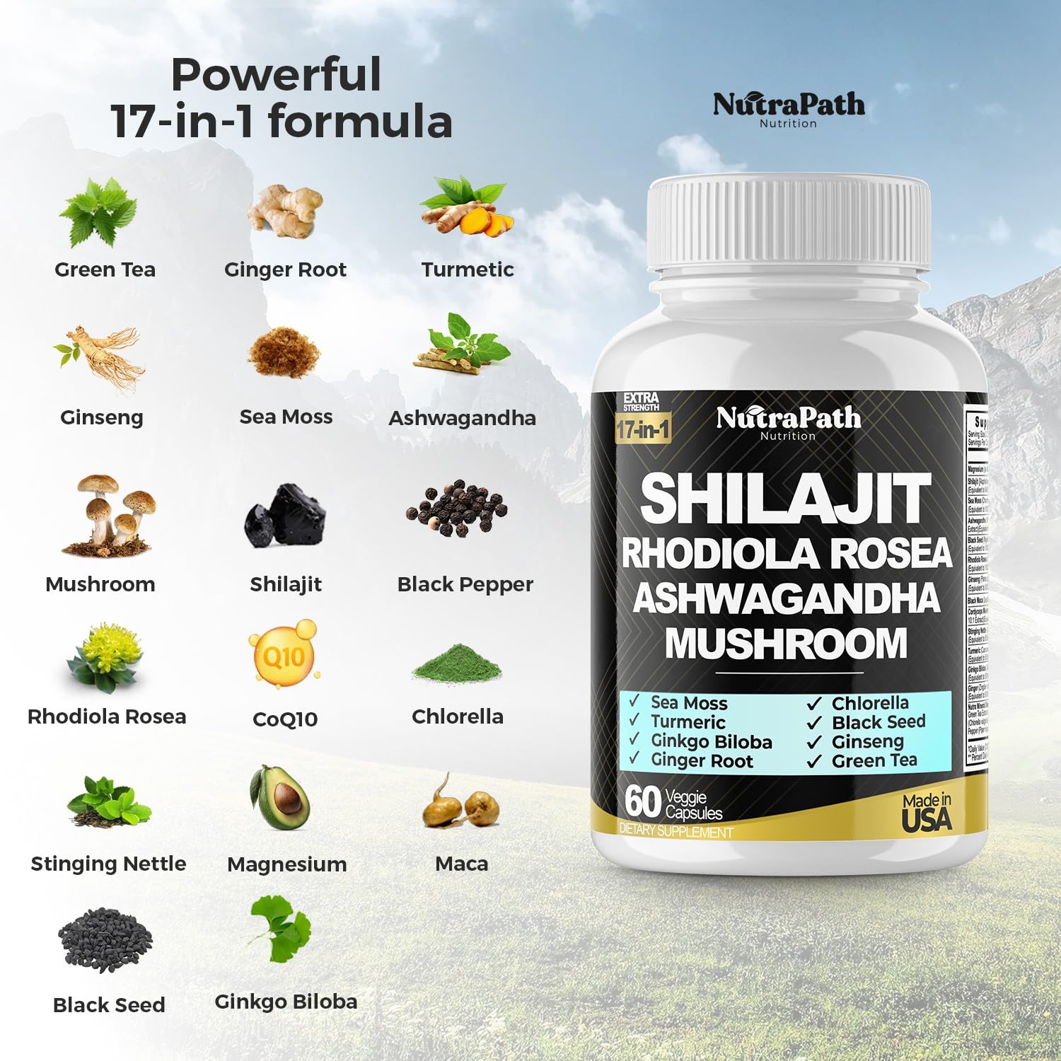 immune support blended vitamin & mineral supplements