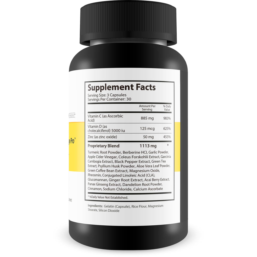 immune support blended vitamin & mineral supplements