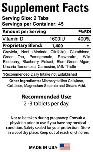 immune support blended vitamin supplement