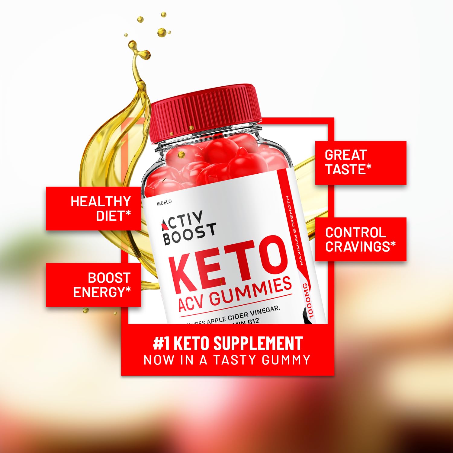 Immune support blended vitamin supplements