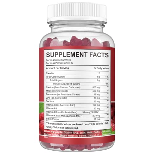 immune support calcium gummies