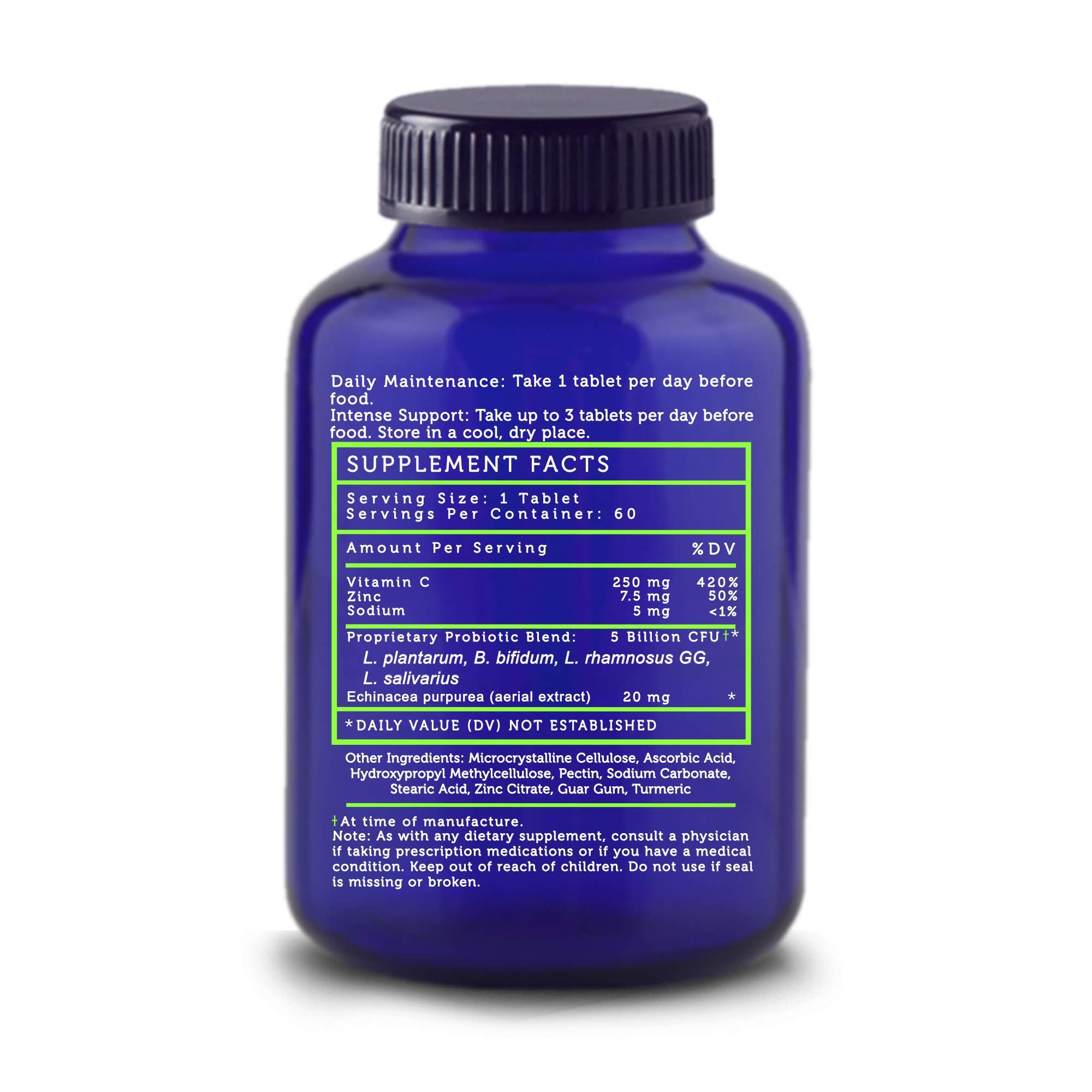 immune support capsules with vitamins