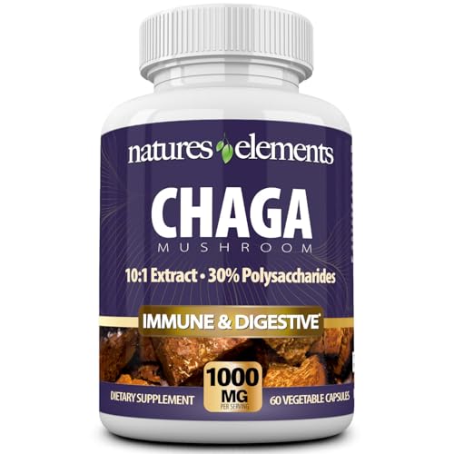 Immune support chaga mushroom supplement
