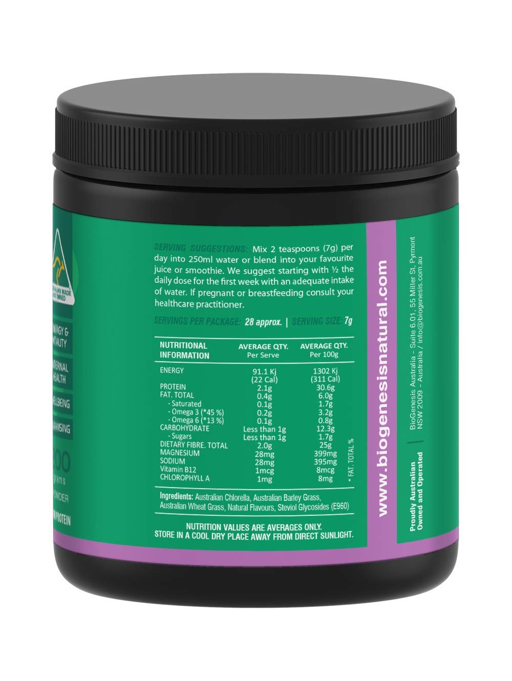 immune support chlorella supplement