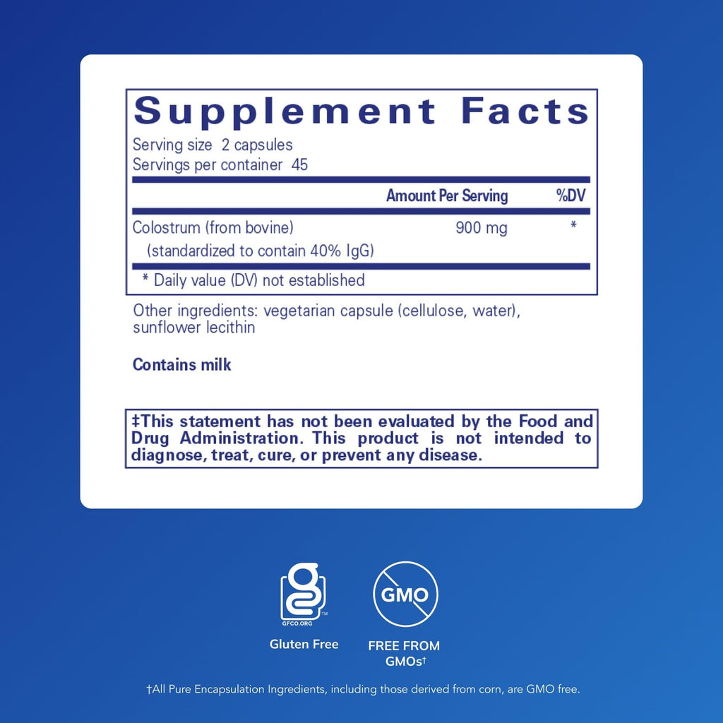 immune support colostrum multivitamin for adults