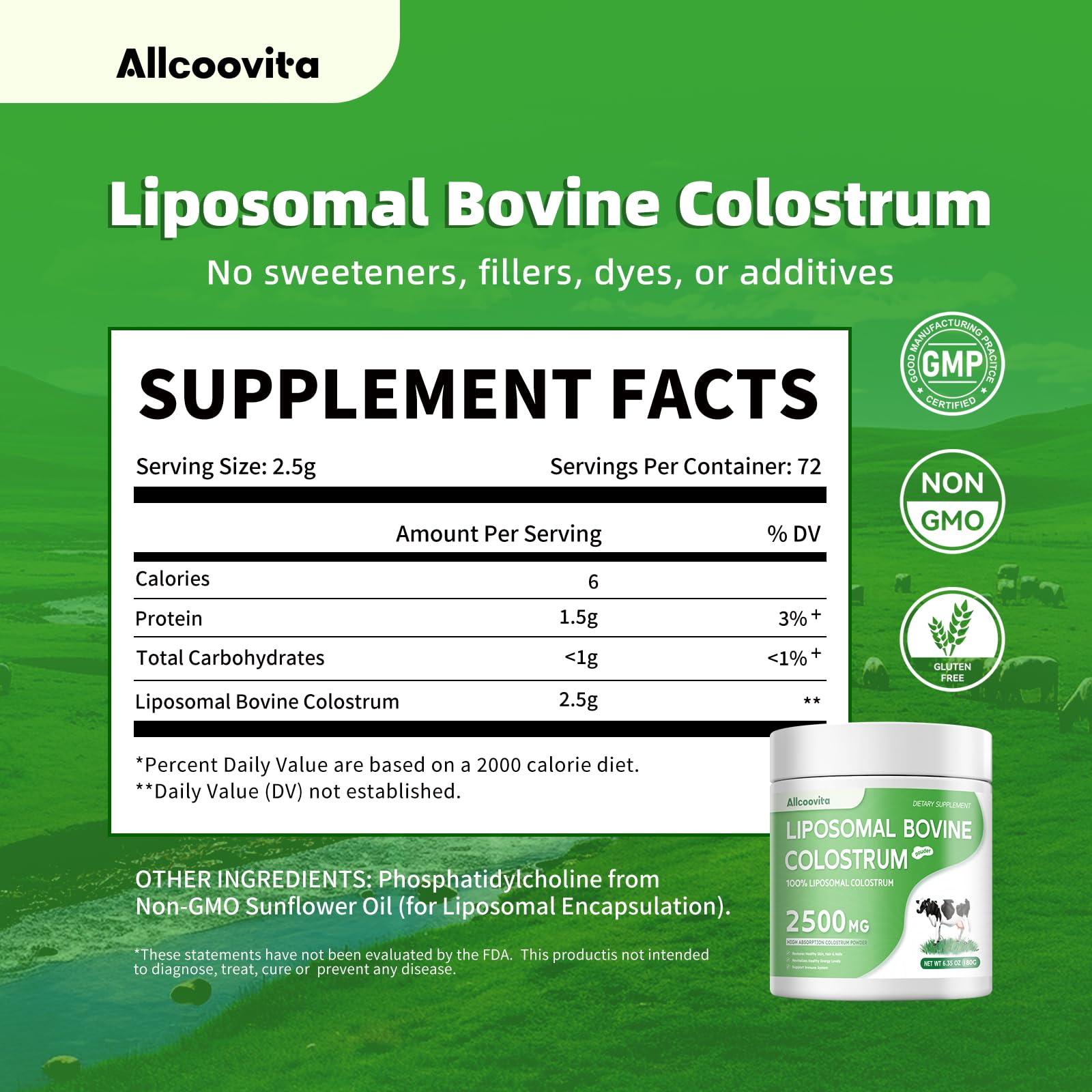 immune support colostrum powder