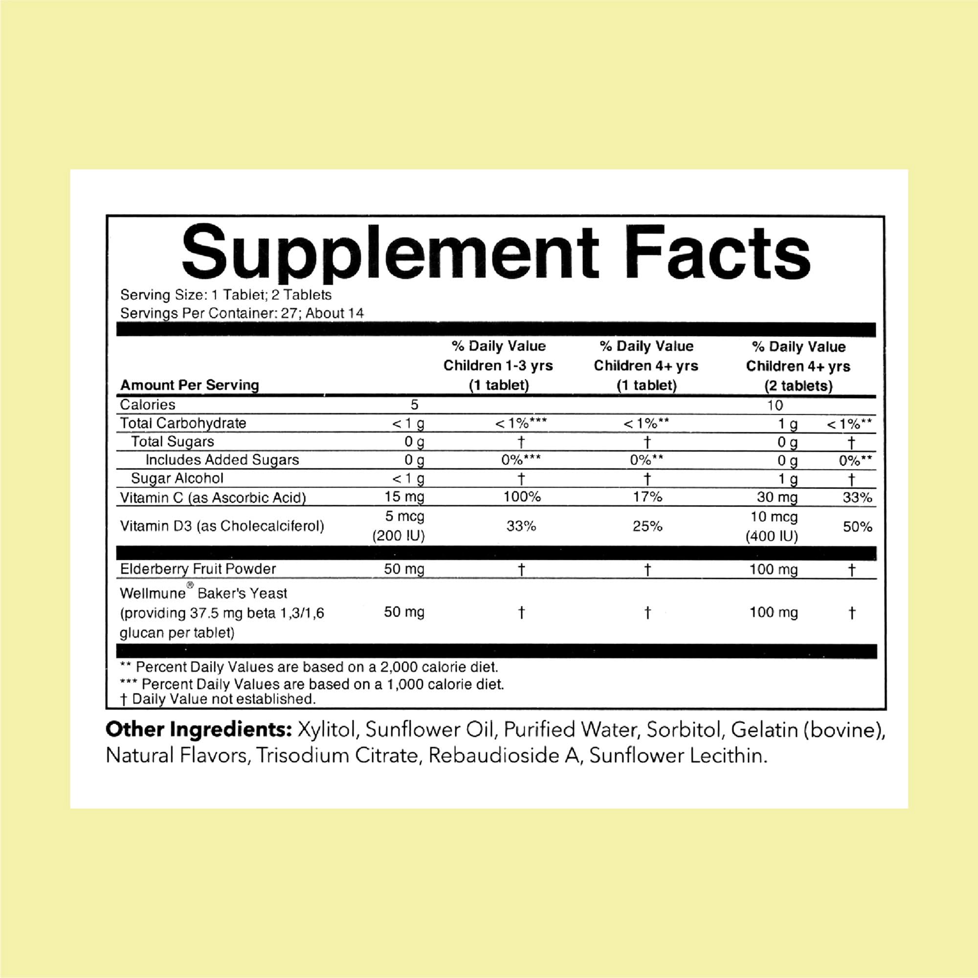 Immune support elderberry for toddlers