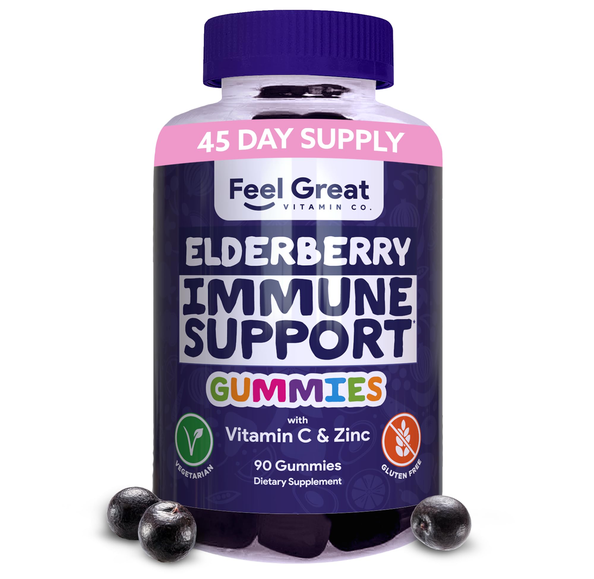 immune support elderberry gummies for adults