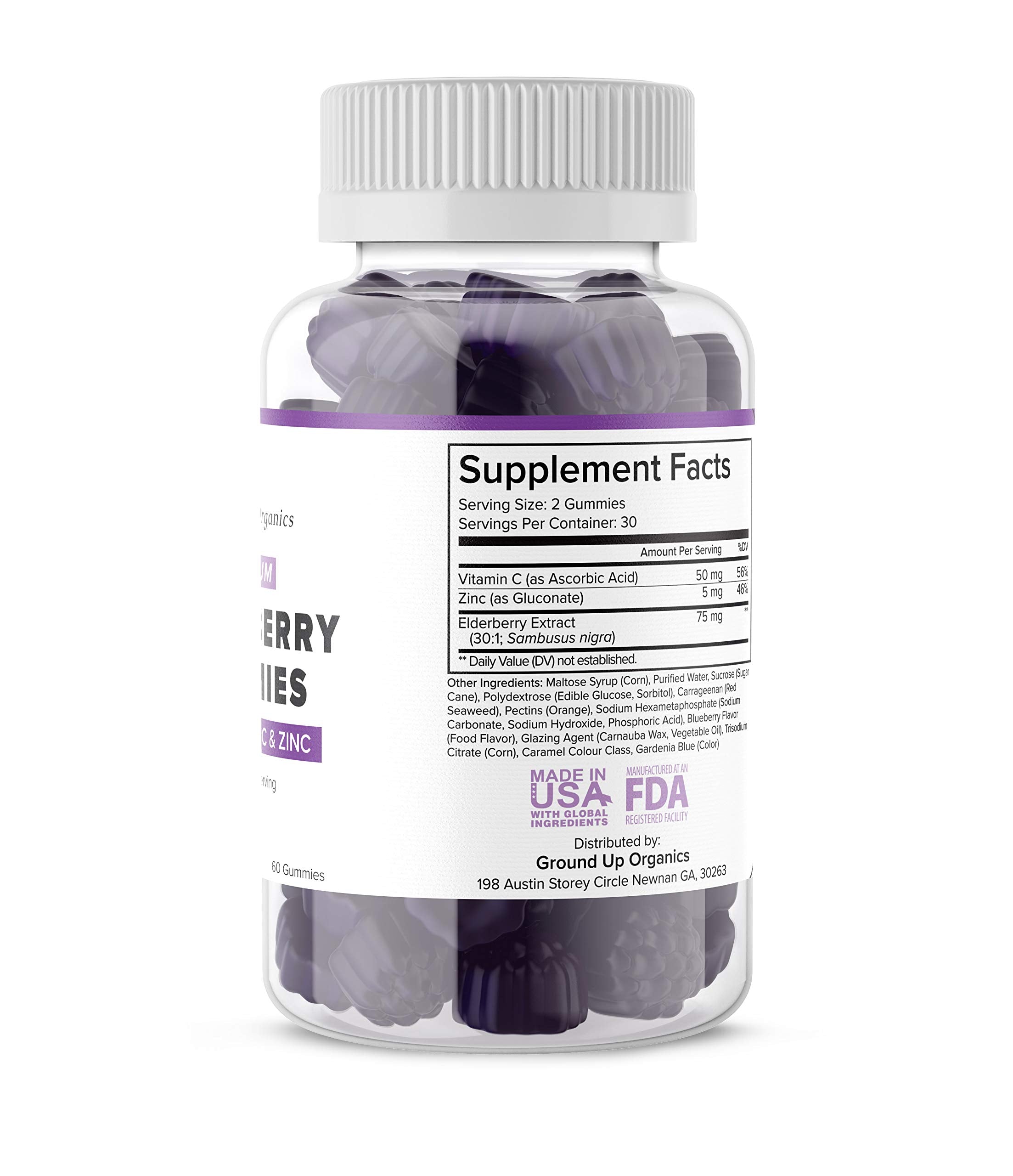 immune support elderberry gummies for adults