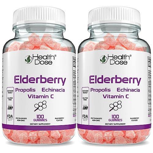 immune support elderberry gummies pack of 2