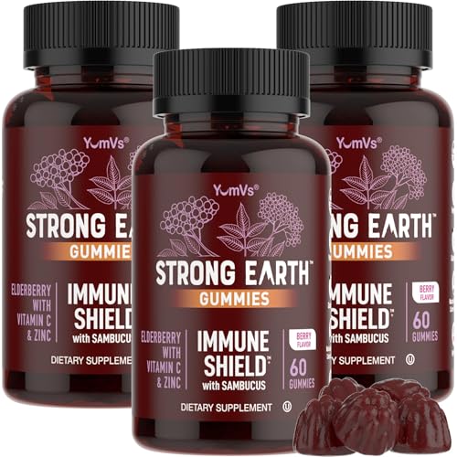 immune support elderberry gummies with vitamin C