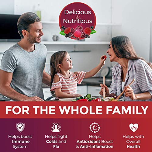 immune support elderberry gummies with zinc