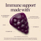 immune support elderberry gummies