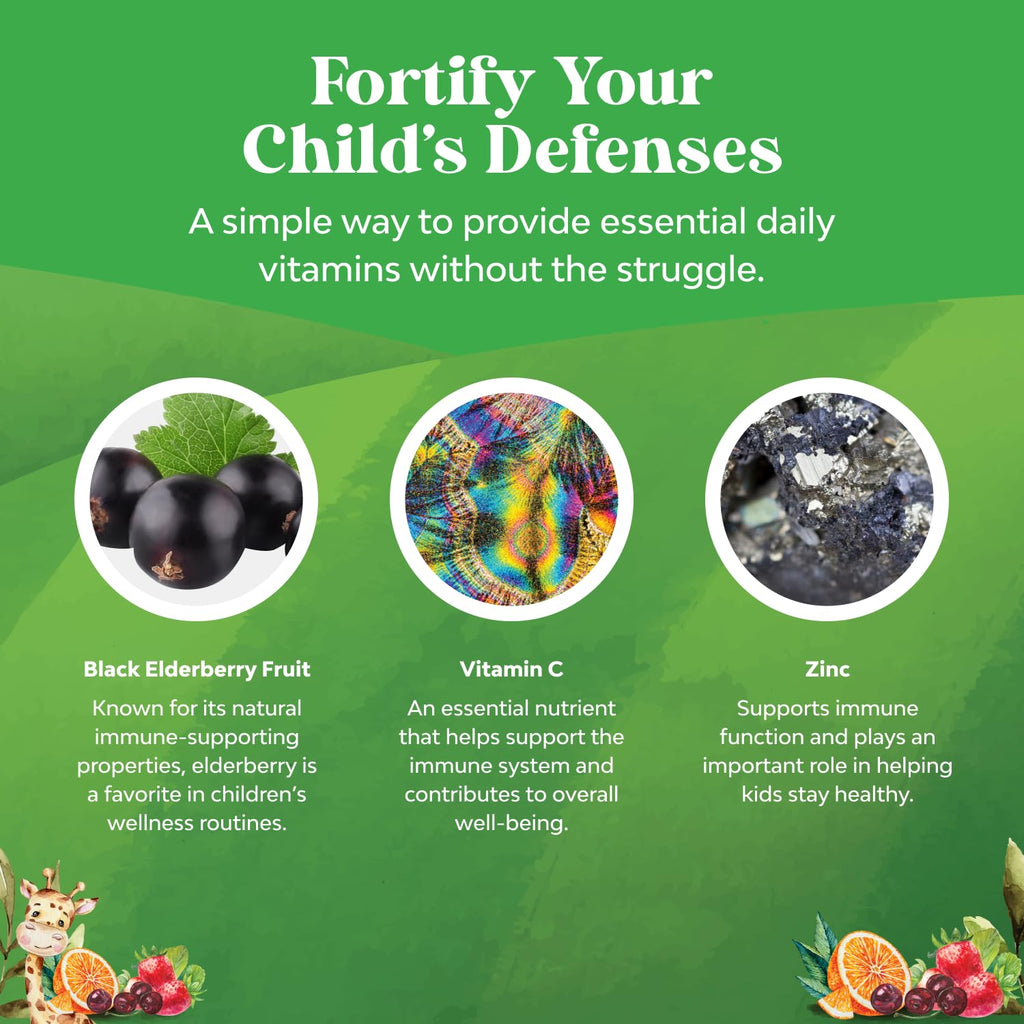 immune support elderberry gummies