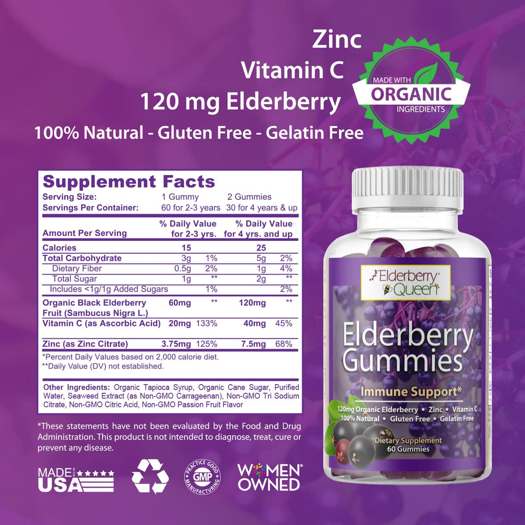 immune support elderberry gummies