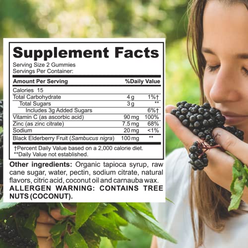 immune support elderberry gummies