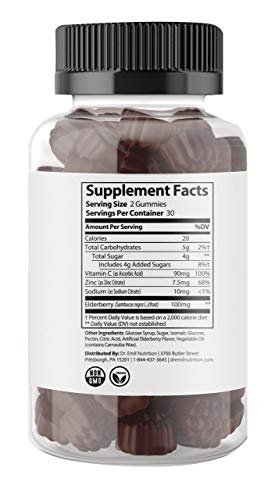 immune support elderberry gummies